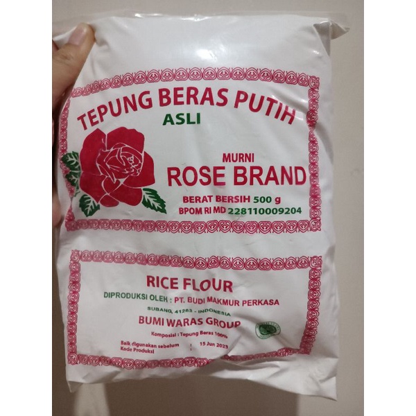 Jual TEPUNG BERAS ROSEBRAND 500GR | Shopee Indonesia