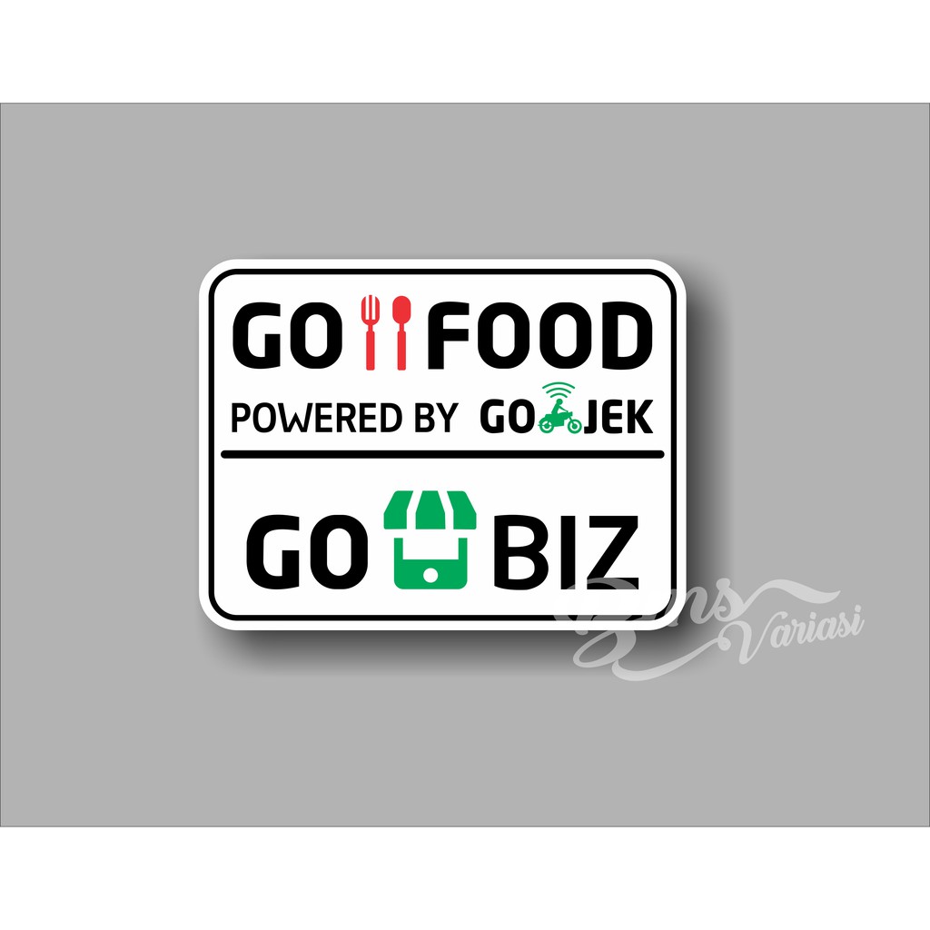 Jual cutting sticker go food & bo biz ,stiker register go food untuk ...