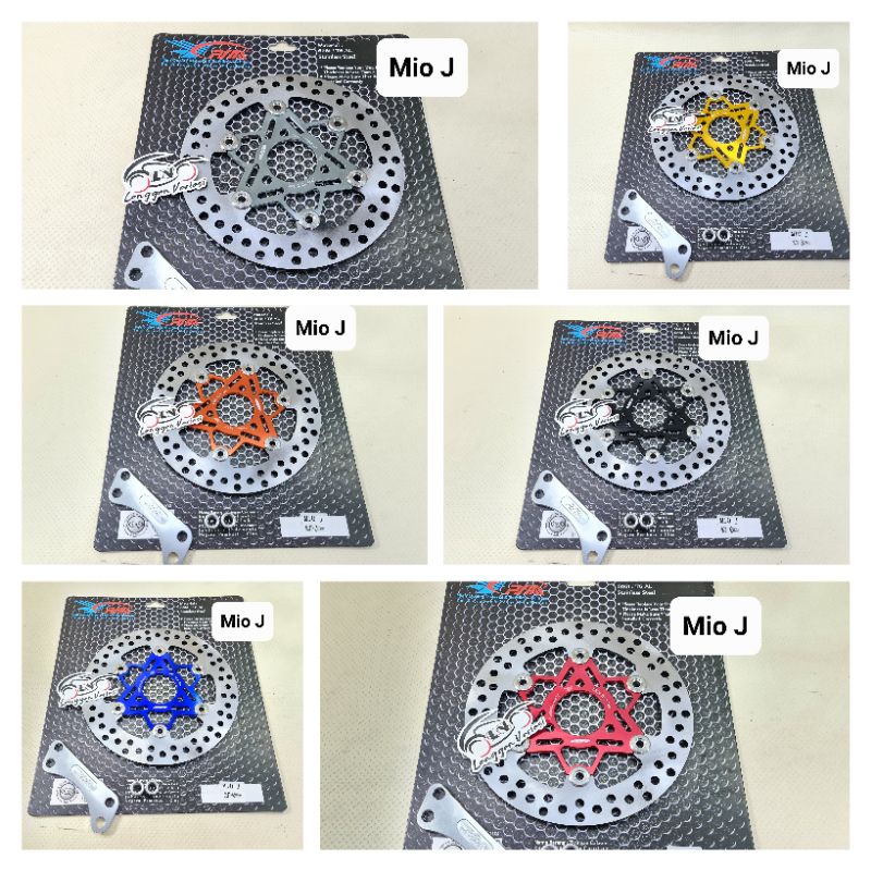Jual Disc Brake Piringan Cakram Rem PSM 220 mm Mio J M3 Fazzio Lubang ...