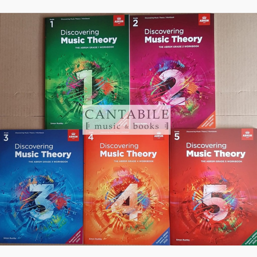 Jual Discovering Music Theory Workbook ABRSM Grade: 1,2,3,4,5 | Shopee Indonesia