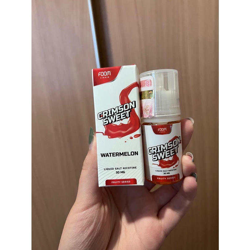 Jual LIQUID FOOM CRIMSON SWEET WATERMELON 30ML RASA SEMANGKA | Shopee ...