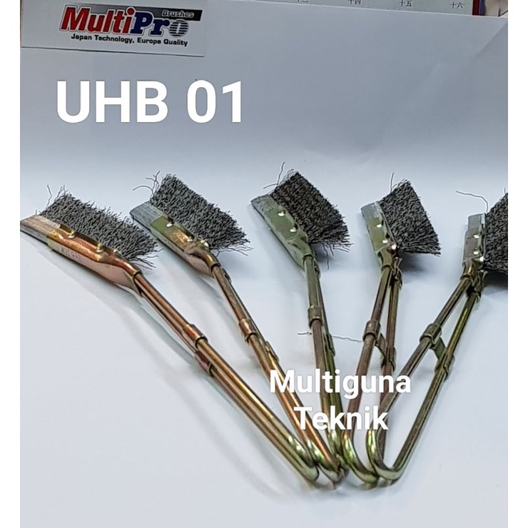 Jual Sikat Gagang Lurus ( Universal Hand Brushes) UHB 01/ HI 11 Multipro | Shopee Indonesia