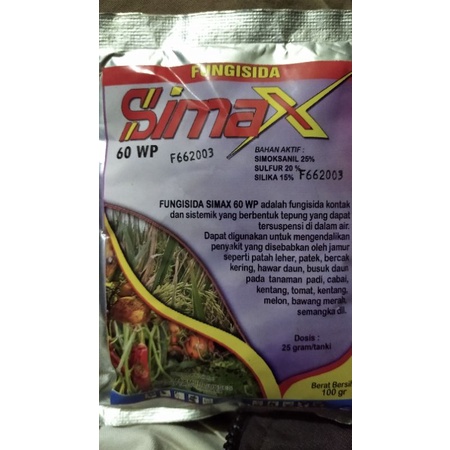 Jual FUNGISIDA SISTEMIK SIMAX 60 WP | Shopee Indonesia
