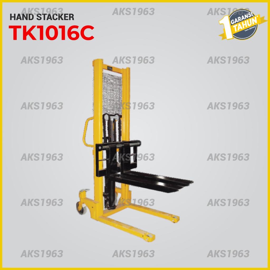 Jual Alat Angkat Barang Hand Stacker / Lift 1 ton 160 cm C Frame - Ada ...