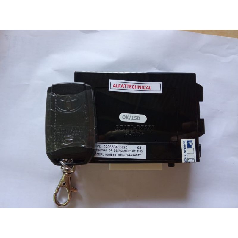 Jual Modul Alarm dan Remote alarm All New Avanza Original Type G 2011 ...