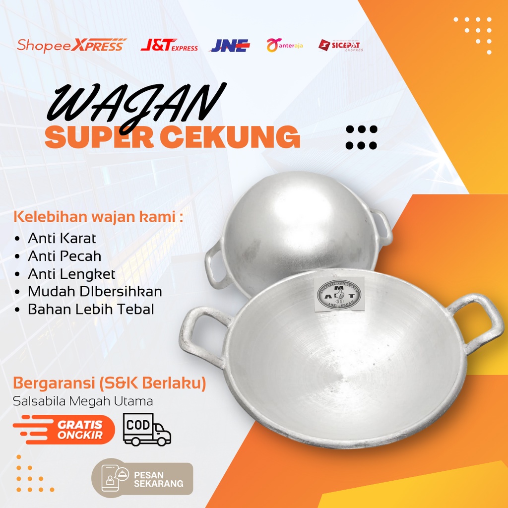 Jual WJNCKG(2)48 - kuali katel wajan kenceng penggorengan wok cekung ...