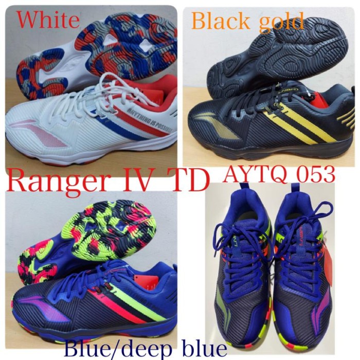 Jual Sepatu Badminton Bulutangkis Lining Ranger Iv Td Aytq 053 Original ...