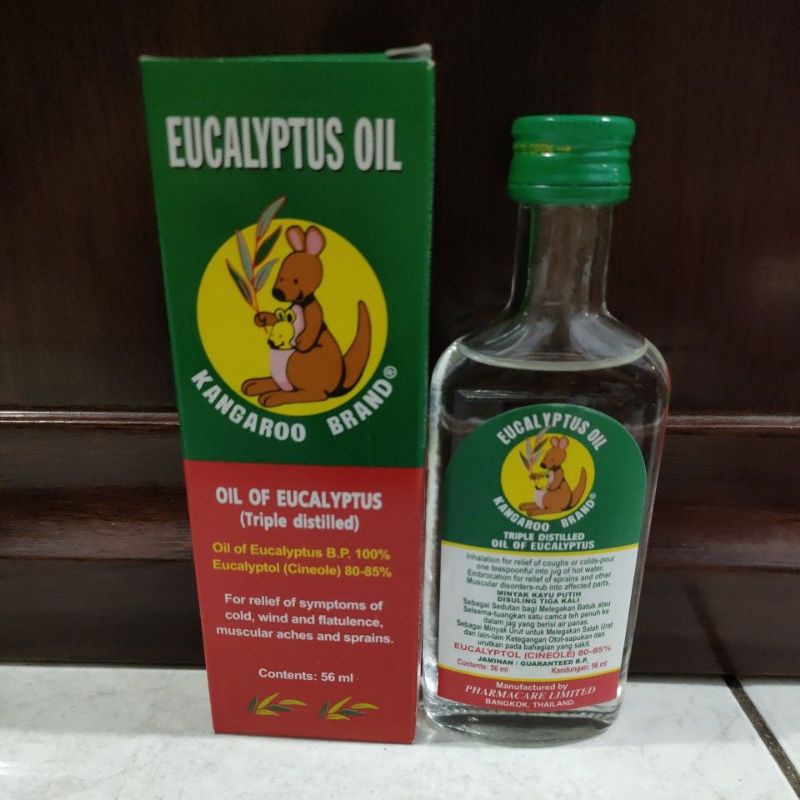 Jual Kangaroo Oil / Eucalyptus Oil 56ml & 28ml | Shopee Indonesia