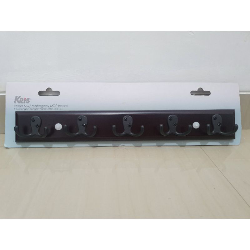 Jual Kris Hooks 5 w/ Mahogany MDF Board | Shopee Indonesia