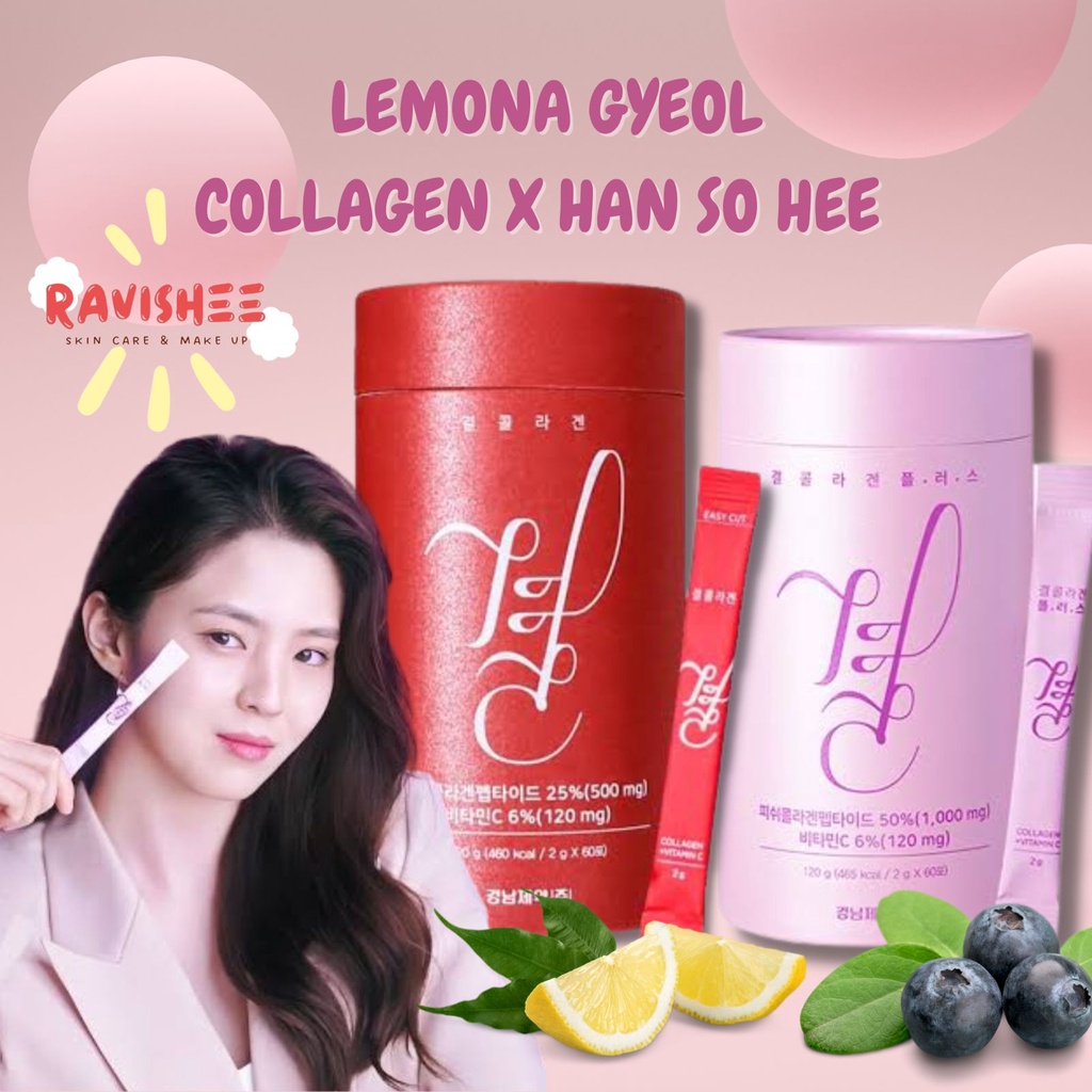 Jual LEMONA GYEOL 1PACK 2 NANO COLLAGEN POWDER + VITAMIN C / GYEOL LEMONA / LEMONA HAN SO HEE ...