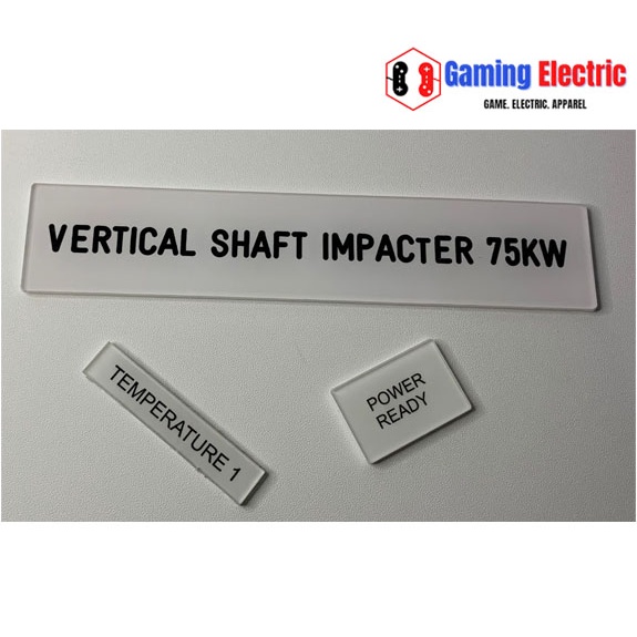 Jual Name Plate Panel W4cm x H2cm / Name Plate Acrylic | Shopee Indonesia