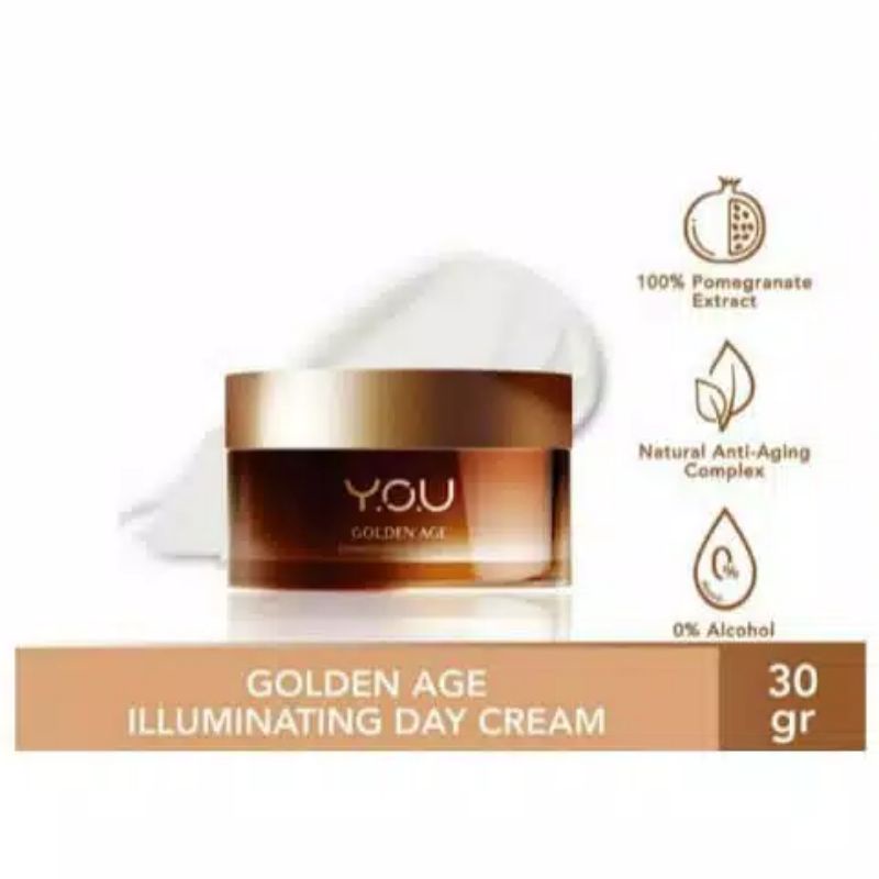 Jual YOU GOLDEN AGE CREAM DAY & NIGHT 30 / 18GR ORIGINAL 100% | Shopee ...