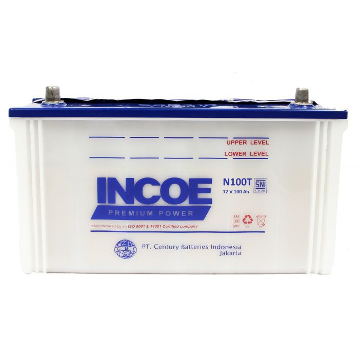 Jual INCOE Deep Cycle Premium N100T 12Aki Incoe 12V 100Ah aki baterai ...