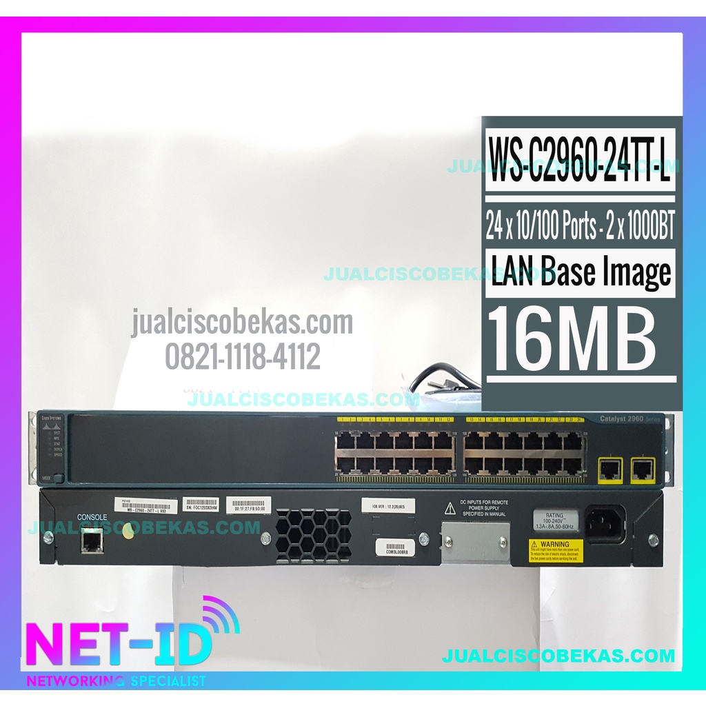 Jual Cisco WS C2960 24TT L Bergaransi | Shopee Indonesia