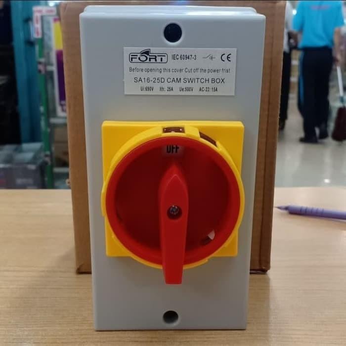 Jual Fort Cam Switch with Box 3Phase / 380VAC | Shopee Indonesia
