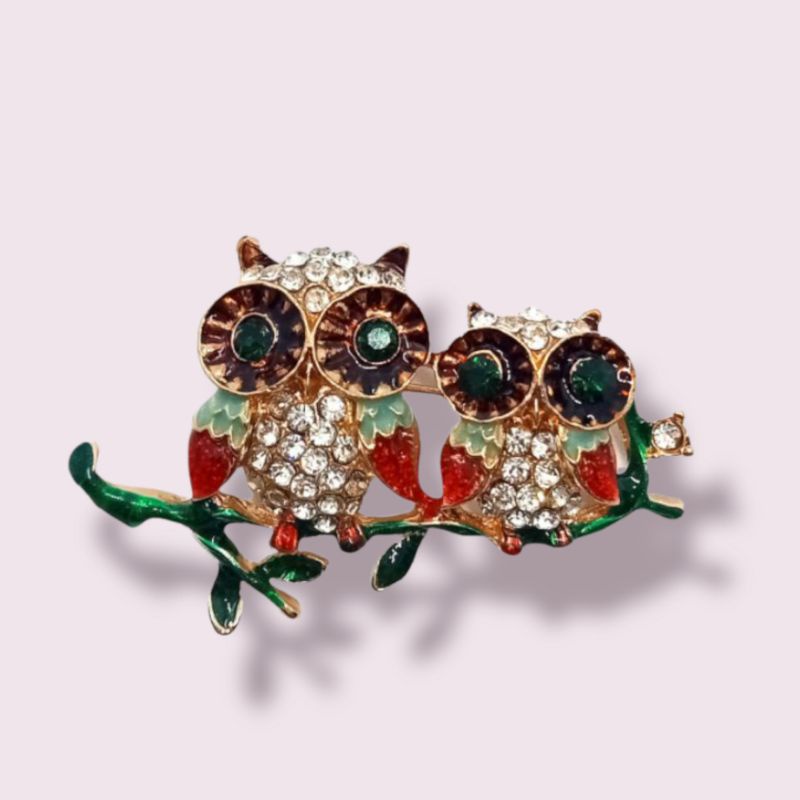 Jual BROS BURUNG HANTU || BROS BERLIAN IMITASI || BROS ELEGAN || OWL ...