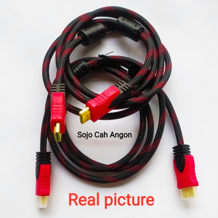 Jual Kabel hdmi set top box tv digital ke tv stb dvb t2 hdmi full hd ...