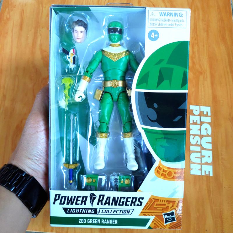 Jual HASBRO POWER RANGERS LIGHTNING COLLECTION ZEO GREEN RANGER SUPER ...