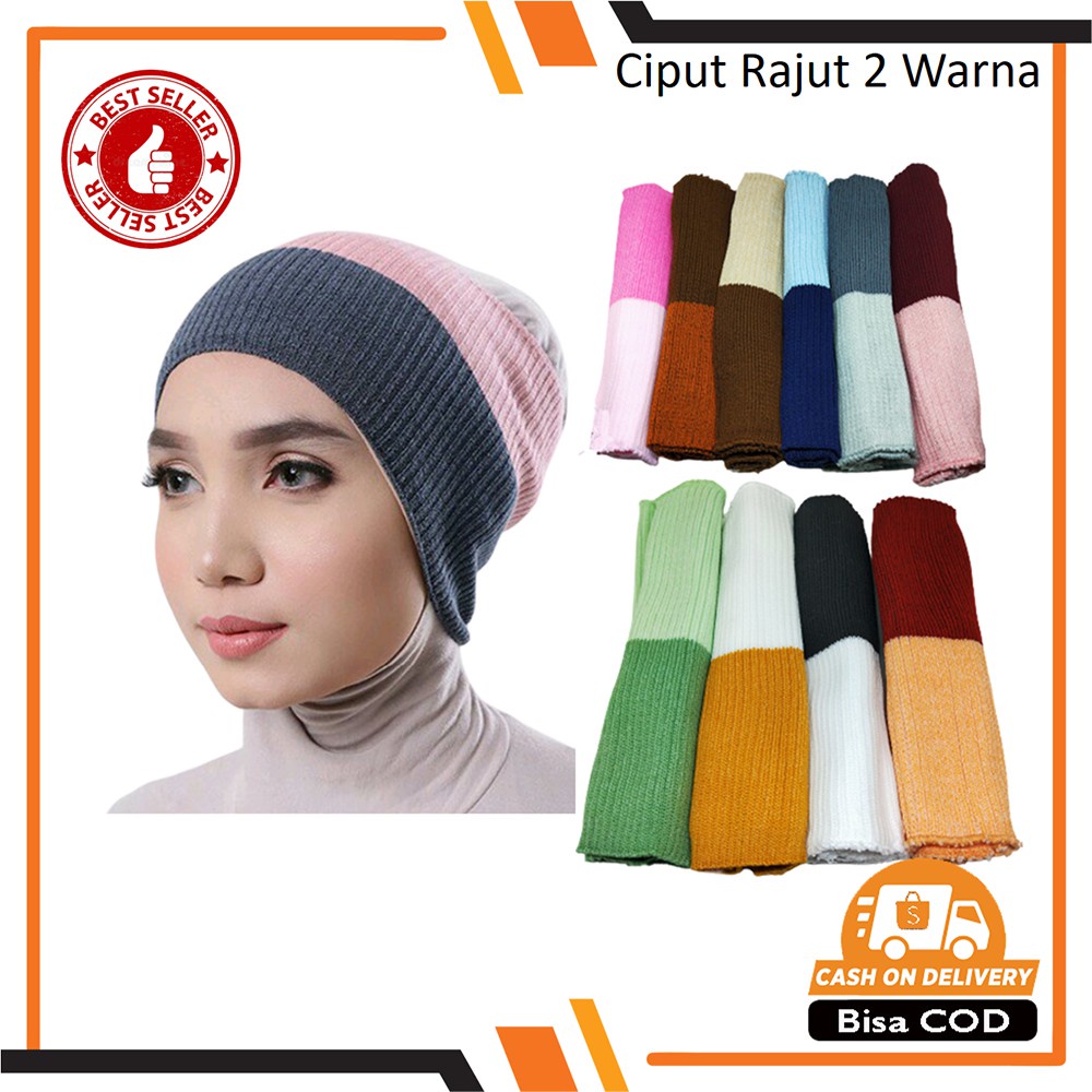 Jual ciput 2warna - Ciput rajut inner bandana 2 warna /dalaman jilbab ... Jual ciput 2warna - Ciput rajut inner bandana 2 warna /dalaman jilbab ...