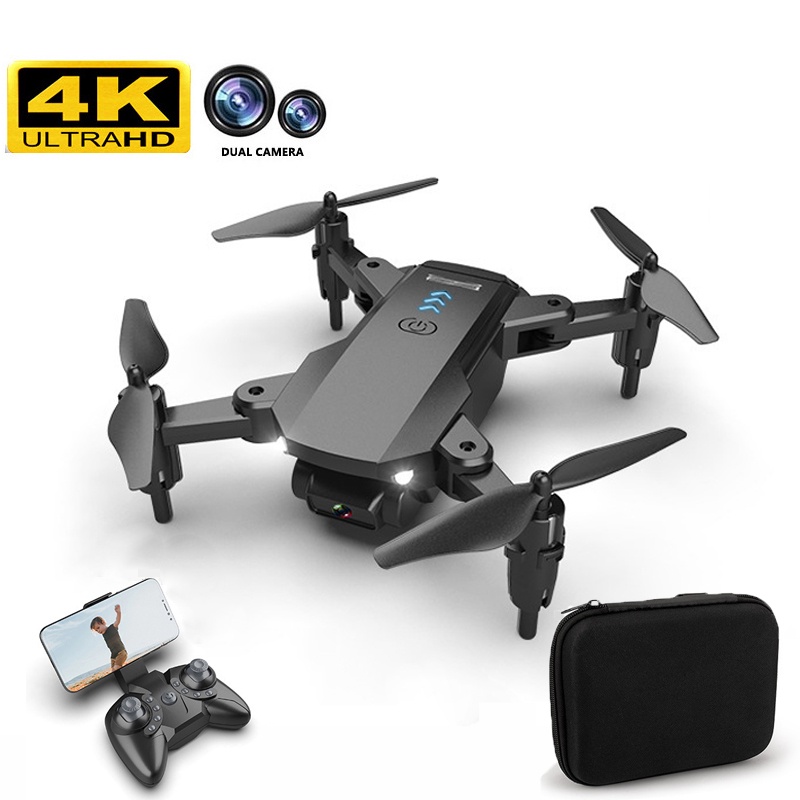 Jual Mini Drone 4K Ultra HD Dual Cameras UAV Foldable Altitude Hold ...
