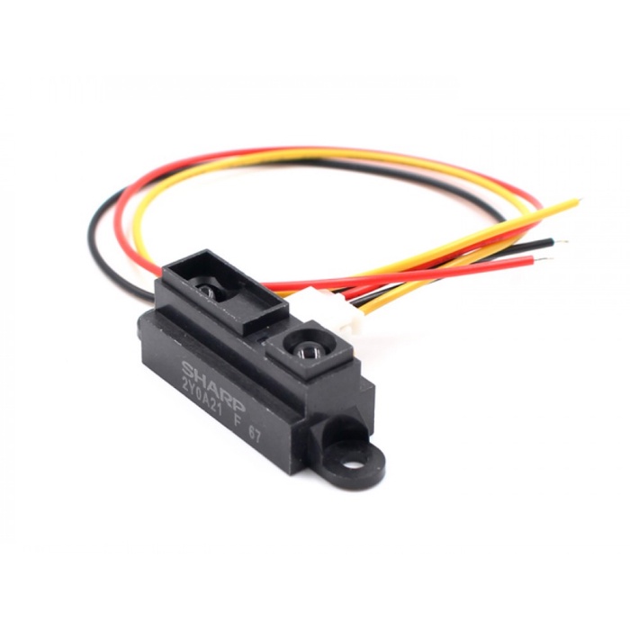 Jual Modul Sensor Pendeteksi Jarak SHARP GP2Y0A21YK0F 10-80cm Infrared ...