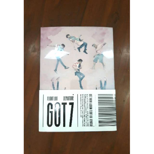 Jual Got7 Flight Log Departure (Rose Quartz version) | Shopee Indonesia