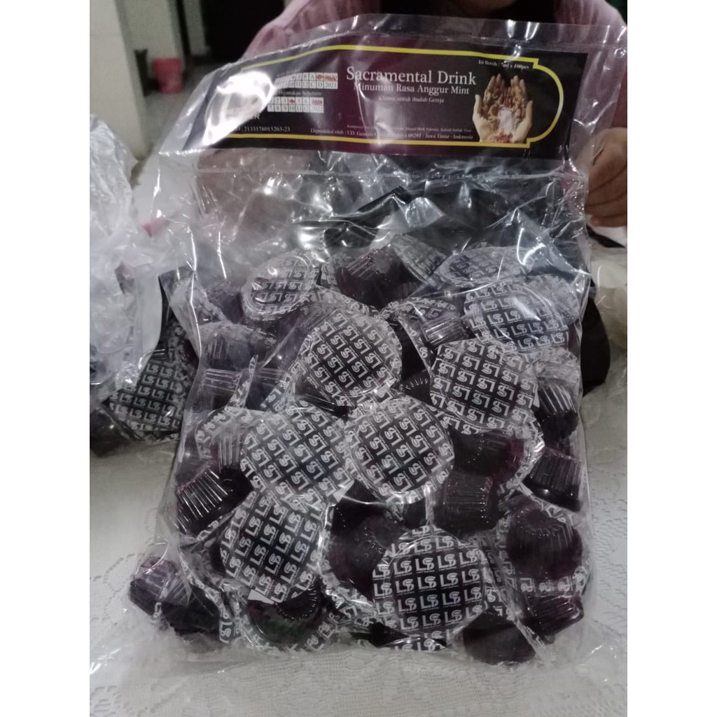 Jual Anggur Perjamuan Cup Last Supper (isi 100pcs) | Shopee Indonesia