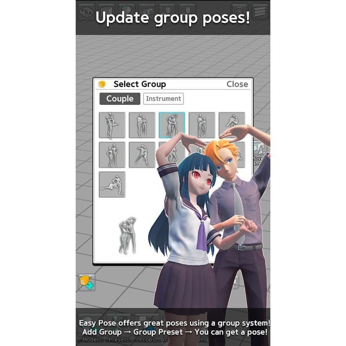 Jual Easy Pose Android Versi Pro - Aplikasi Penggambar Animasi 3D ...