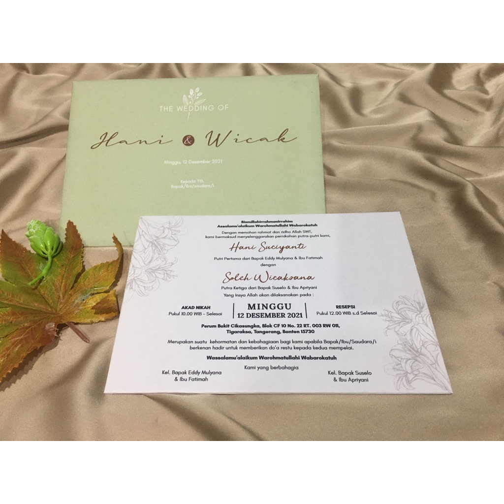 Jual Undangan Hard Cover | Shopee Indonesia