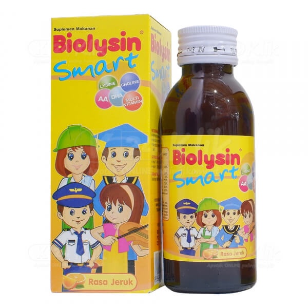Jual BIOLYSIN SMART Sirup Botol Isi 100 ML | Shopee Indonesia