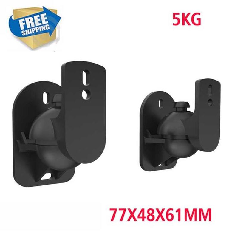 Jual D Mount Bracket Sepasang /Universal Sound Speaker Wall Mount 1 ...