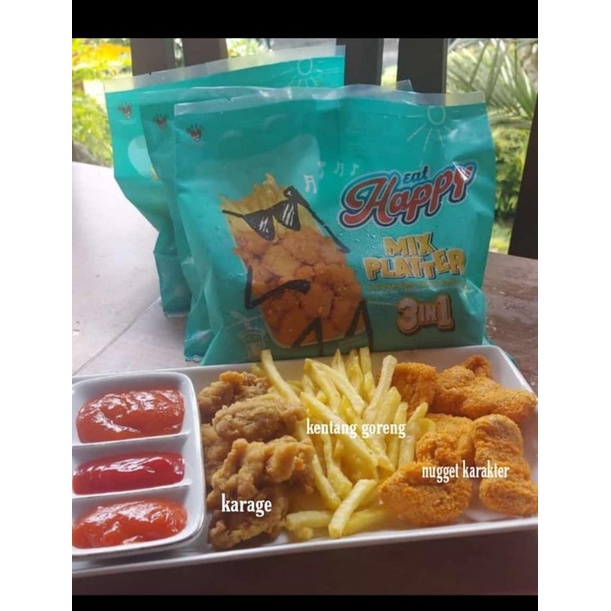 Jual MIX PLATTER ( KENTANG, NUGGET, CHICKEN KARAGE ) | Shopee Indonesia