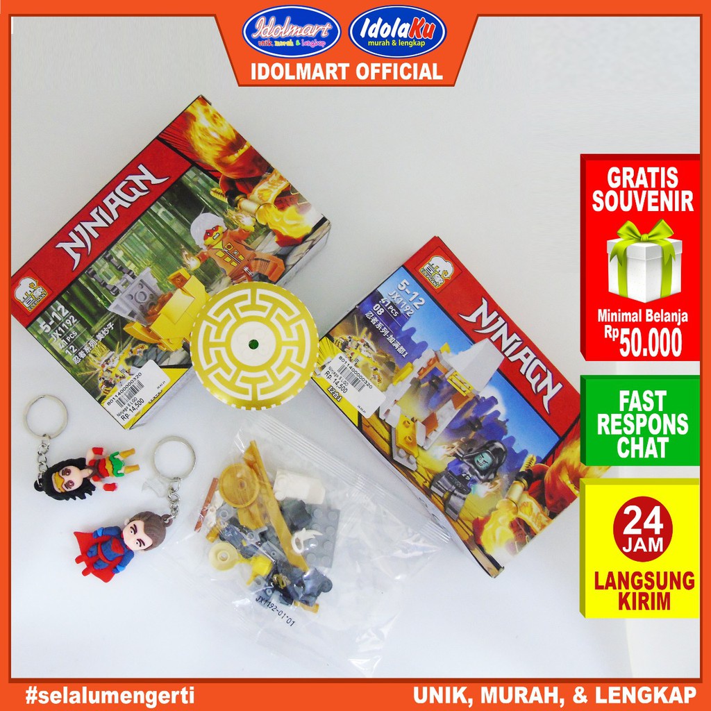 Jual IDOLAKU Mainan Anak Lego block Ninja go / Lego SNI | Shopee Indonesia