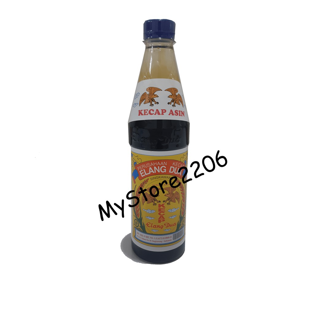 Jual Kecap Asin SPESIAL Kalimantan cap ELANG DUA SUNG DJIN Botol ...