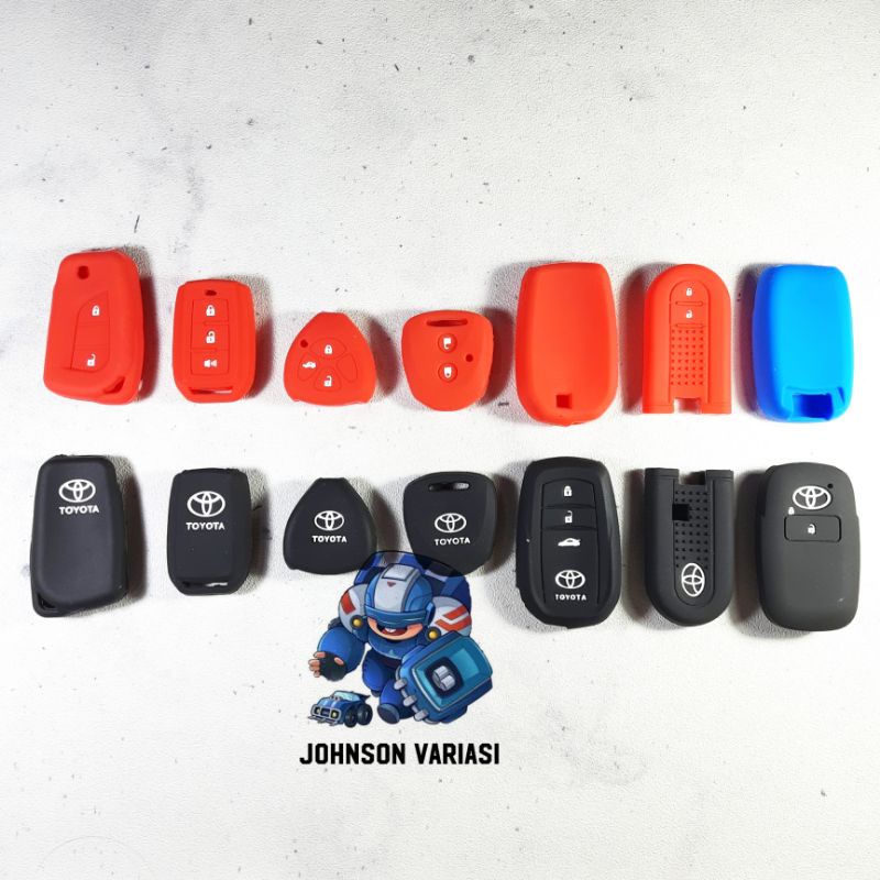 Jual Casing Karet Kondom Pelindung Kunci Mobil Toyota Avanza / Innova ...