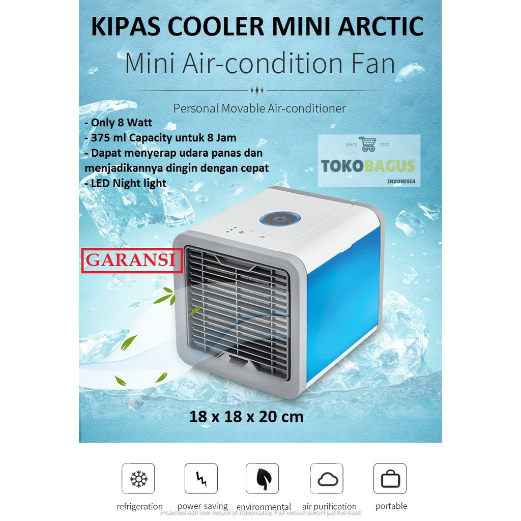 Jual Air Cooler AC Mini Pendingin AC Portable Praktis Hemat Energi ...