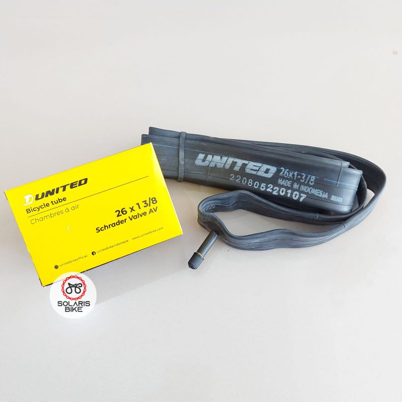 Jual Ban Dalam Sepeda Dewasa 26 X 1 3/8 MINI CTB Jengki Original United AV Dop Motor | Shopee ...