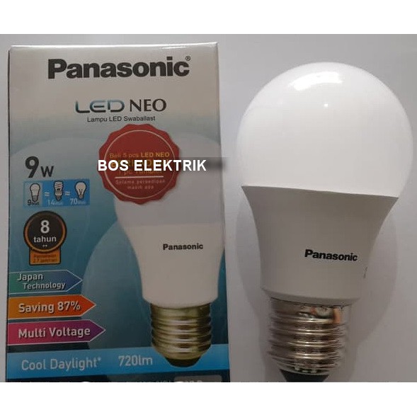 Jual Lampu LED Panasonic NEO 9 watt | Shopee Indonesia