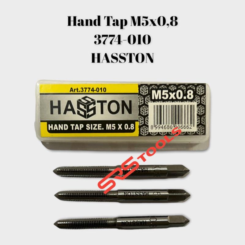 Jual HASSTON 3774-010 Hand Tap M5 x 0,8 - Alat Pembuat Drat | Shopee ...
