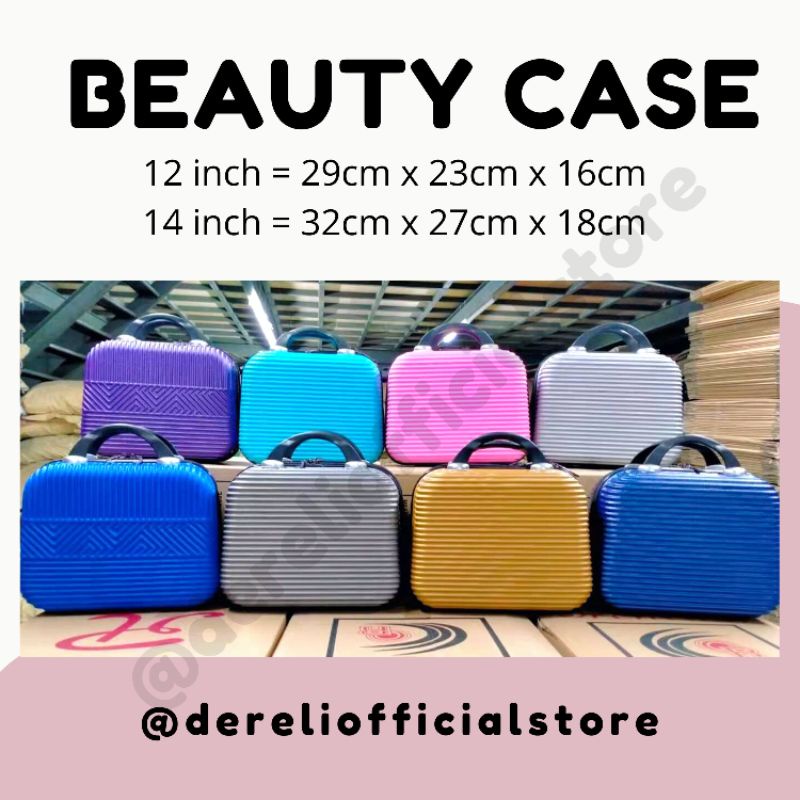 Jual Koper Beauty Case - Koper 12 inch - Koper 14 inch - Dereli ...