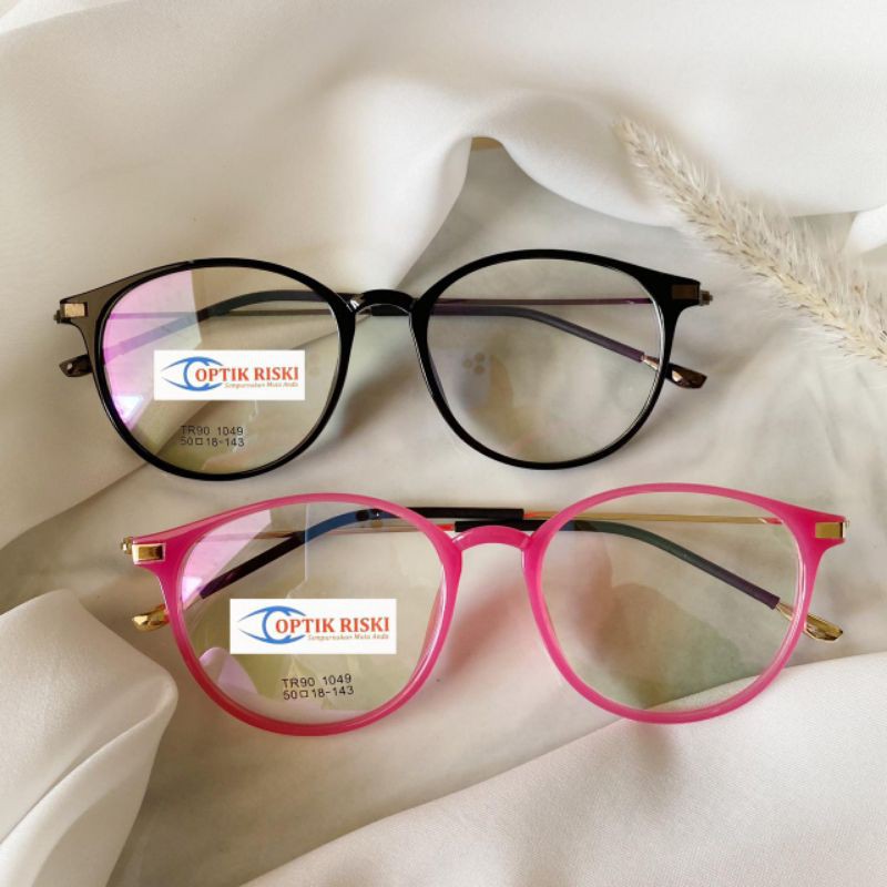 Jual Frame kacamata minus 1049 (frame+lensa) | Shopee Indonesia