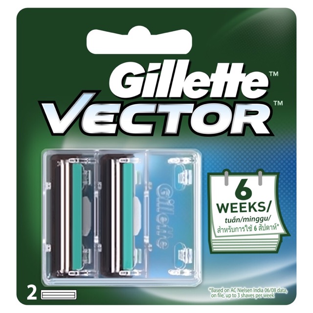 Jual GILLETTE VECTOR REFIL ISI2 | Shopee Indonesia