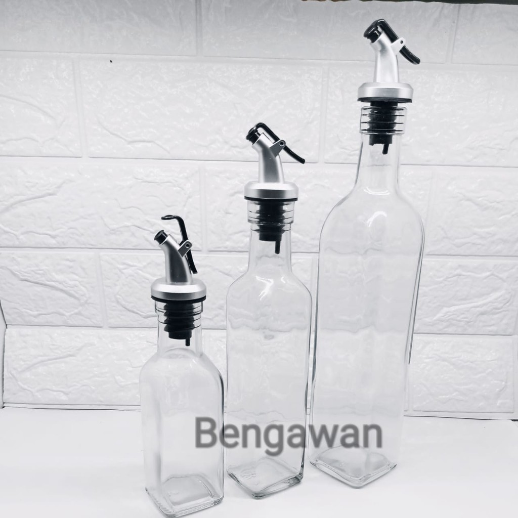 Jual ARCO BOTTIGLIA Botol Kaca Cuka & Minyak Oil Vinegar Bottle free ...