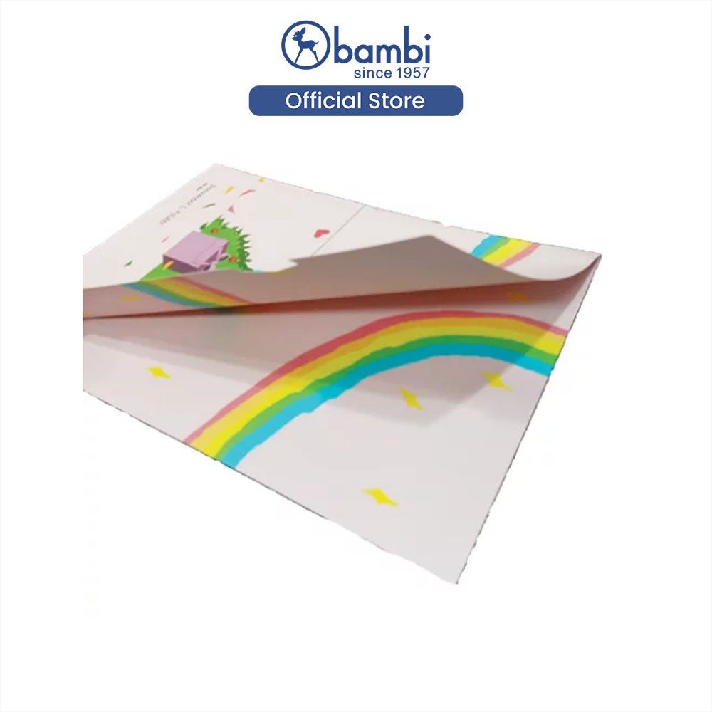 Jual Bambi Map L Folder Valentine A4 5302V20 Pastel Pink | Shopee Indonesia