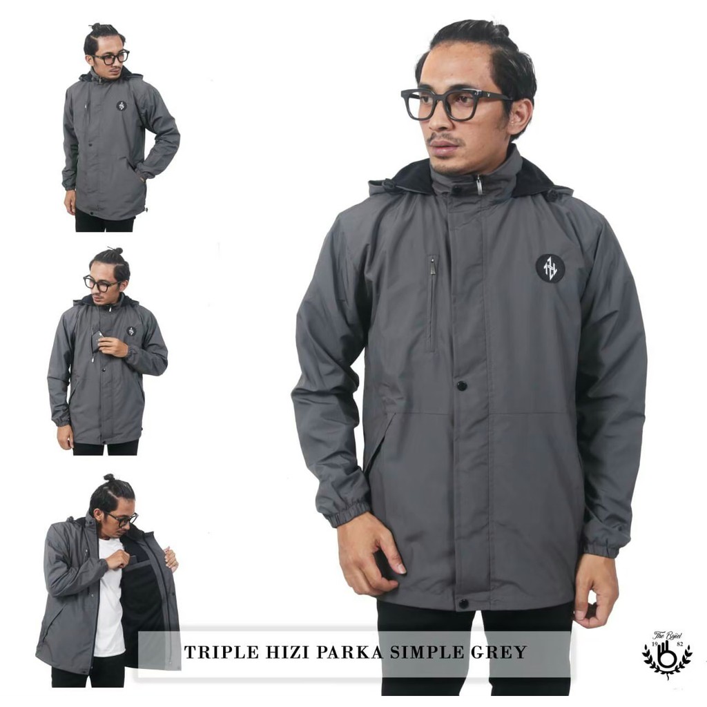 Jual Jaket Taslan Simple Premium Triple Hizi | Shopee Indonesia