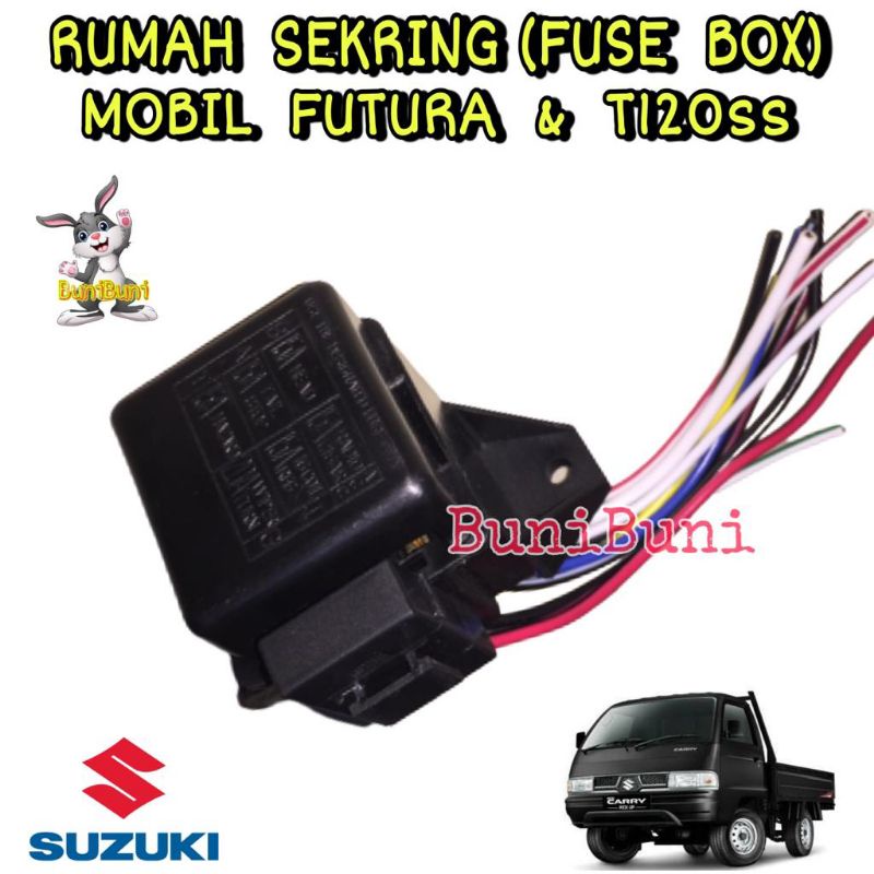 Jual Fuse Box / Rumah Kotak Sekring Sikring Untuk Mobil FUTURA & T120SS ...