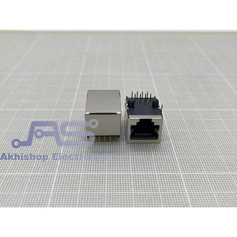 Jual Konektor RJ45 Female PCB Ethernet Socket 57 59 8P8C | Shopee Indonesia
