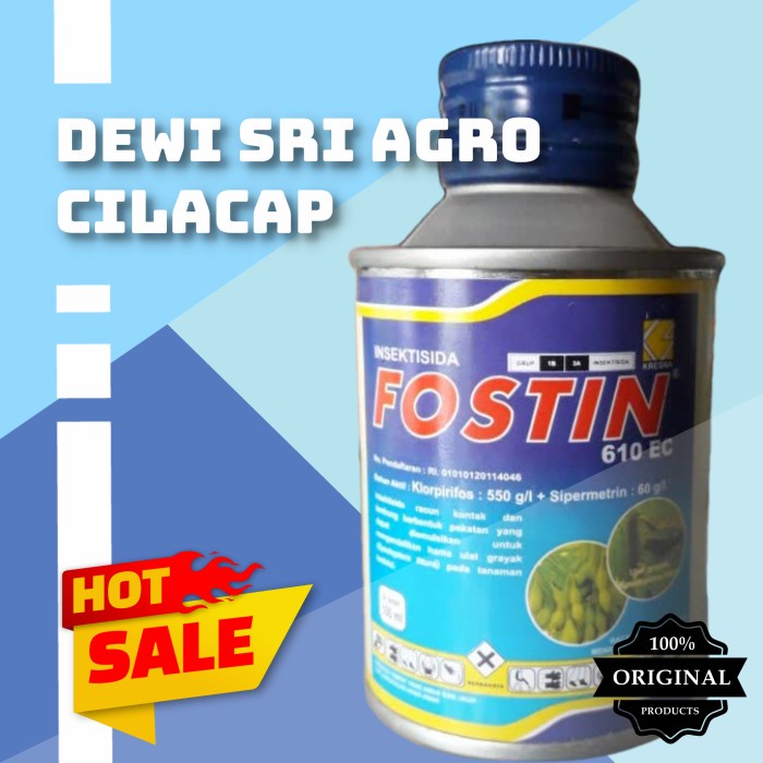 Jual Insektisida Fostin kemasan 100 ml pembasmi Hama Tanaman | Shopee ...