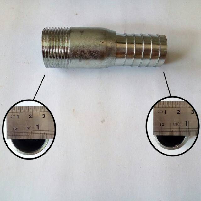 Jual Nipple King 1" x 95mm/Hose Nipple/KING NIPPLE HOSE NEPEL SAMBUNGAN ...