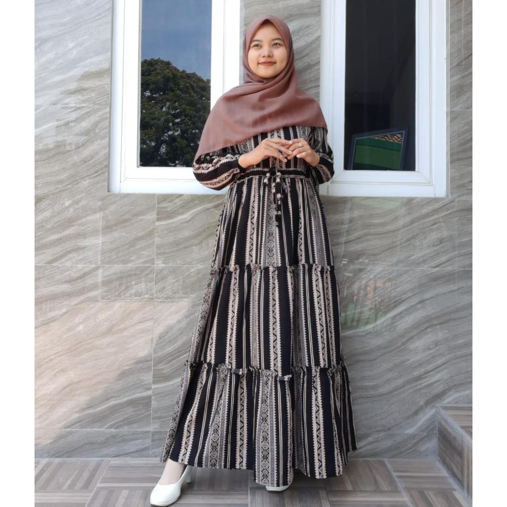 Jual Gamis Rayon Murah Gamis Motif Gamis Murah Berkualitas Gamis Rayon ...